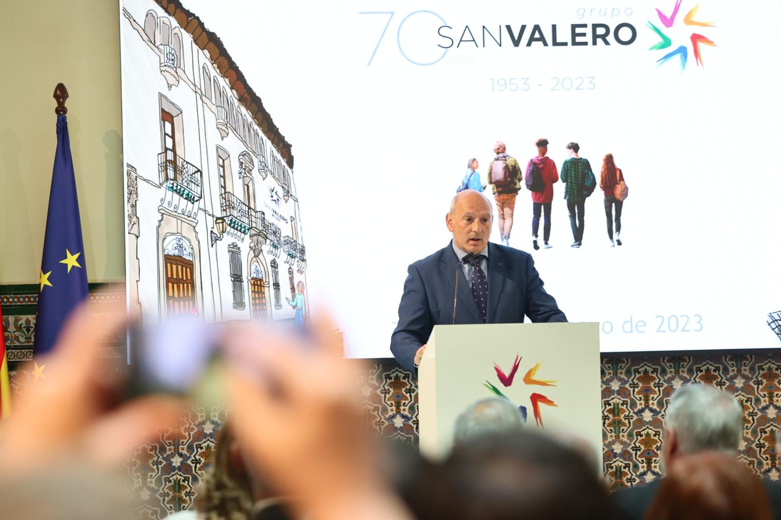 El Grupo San Valero celebra su 70 aniversario en un acto institucional ...